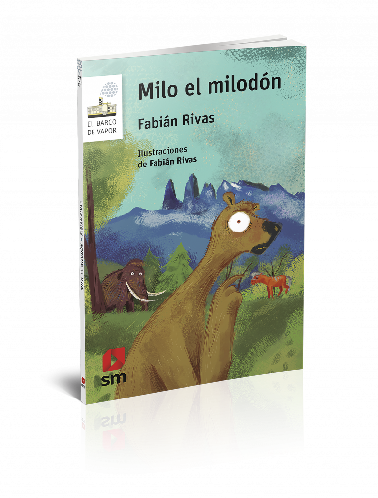 Fabián Rivas publica el libro “Milo el milodón”, una historia sobre la ...